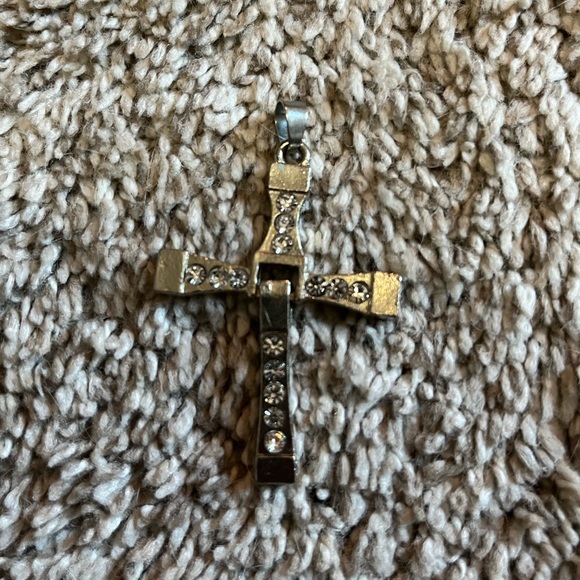Accessories | Dominic Toretto Silver Cross Pendant | Poshmark